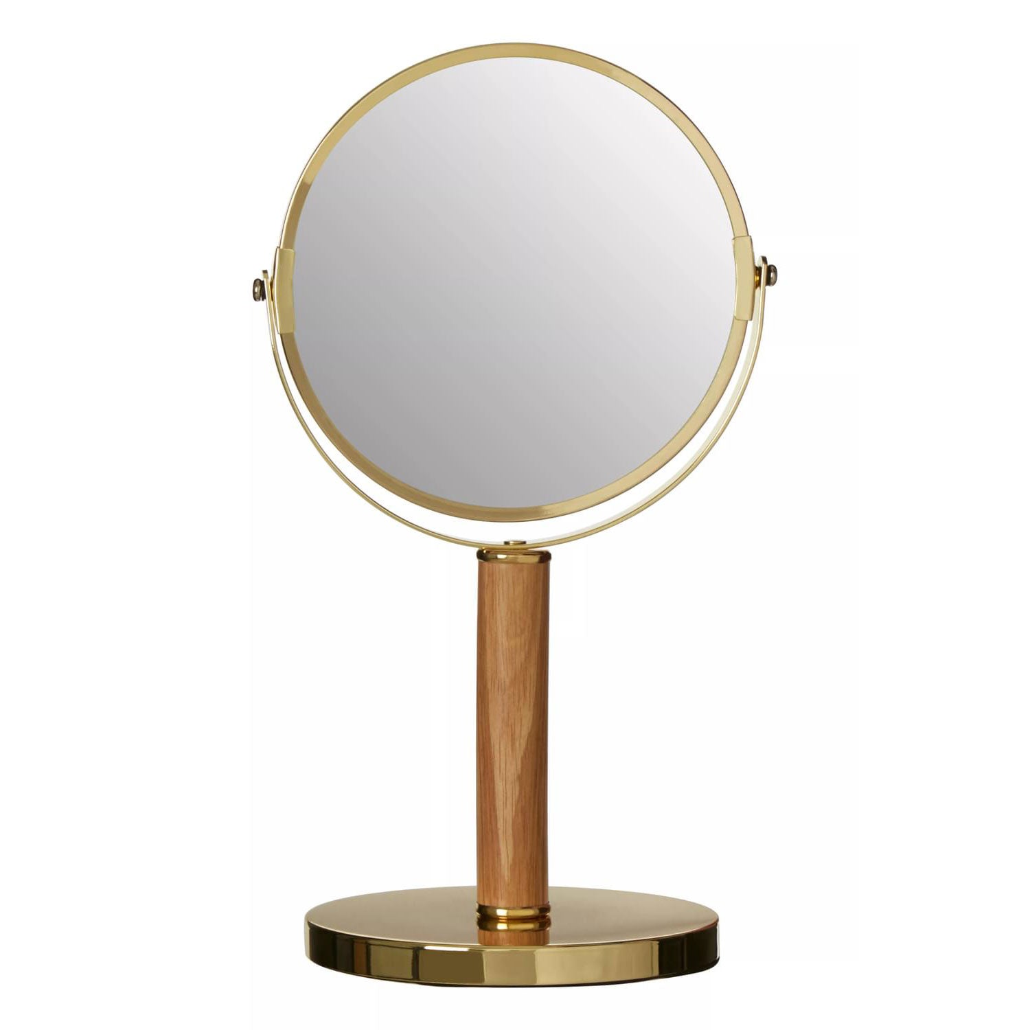 Cassini Gold Finish Iron Table Mirror – Julian Charles Home