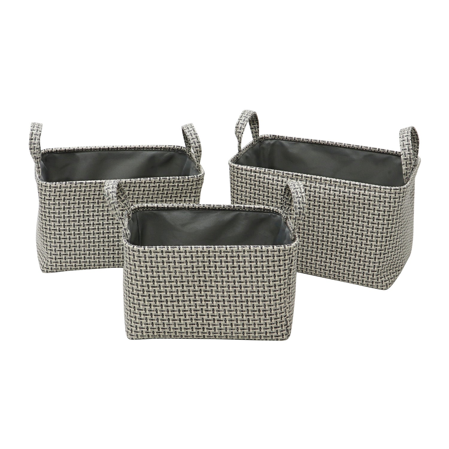 Fabric storage baskets store