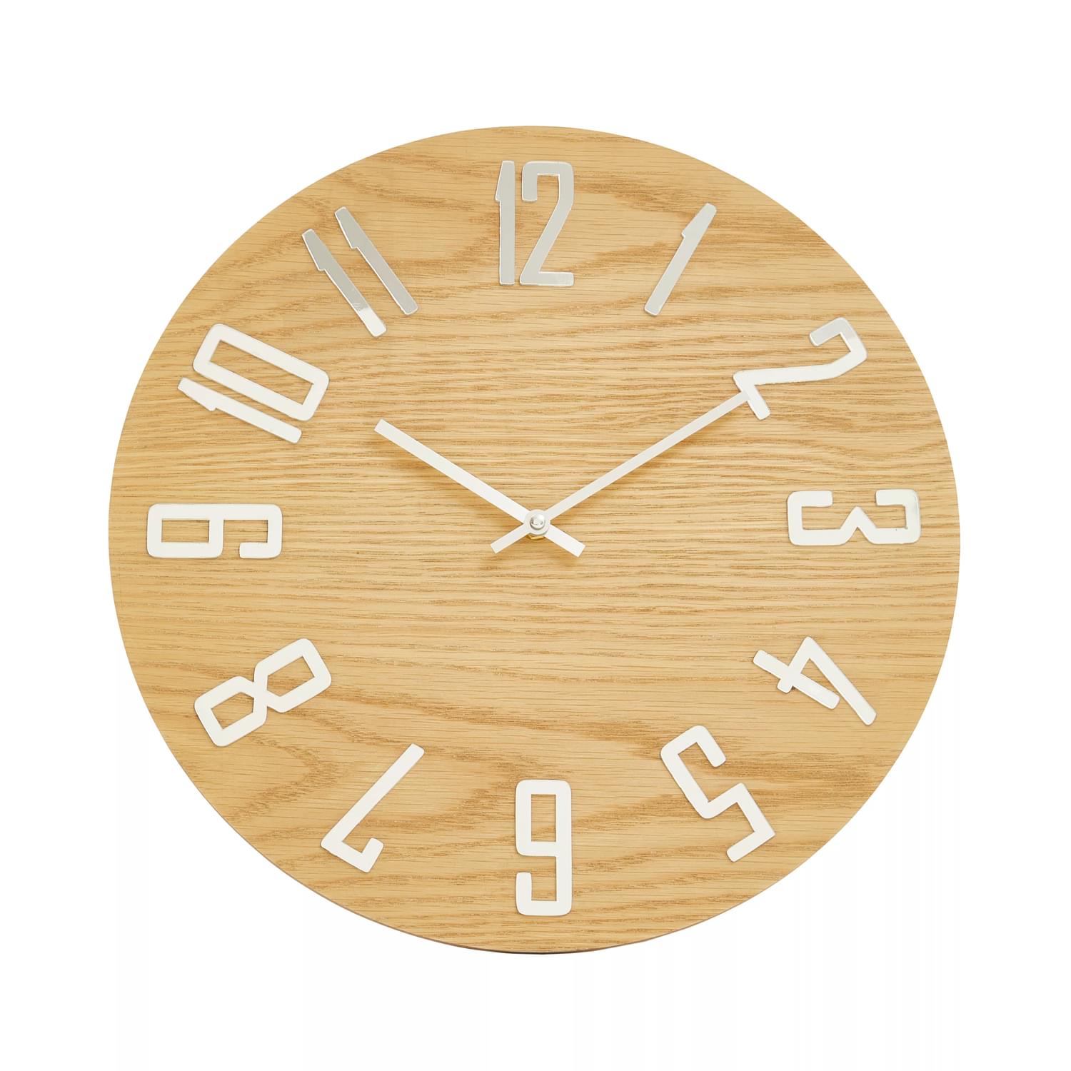 Vitus Natural Finish Wall Clock – Julian Charles Home