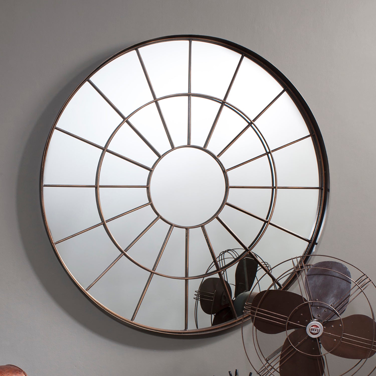 Battersea Round Mirror 100cm – Julian Charles Home