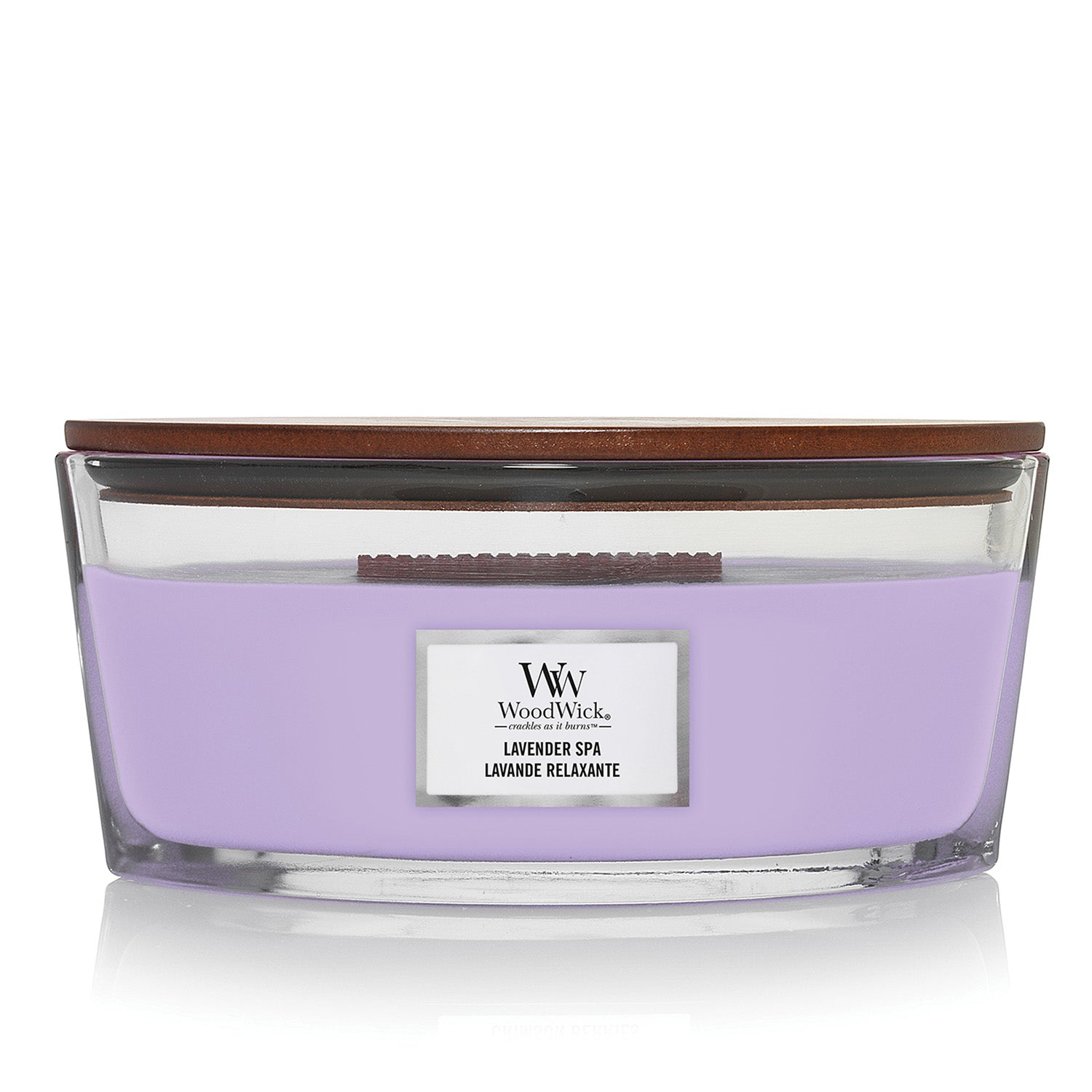 Woodwick Ellipse Lavender Spa Candle – Julian Charles Home