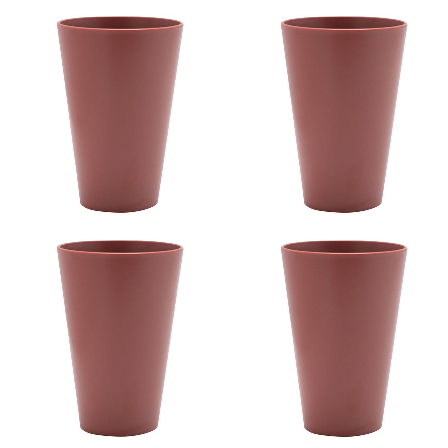Country Living Set of 4 RPET Cups - Terracotta – Julian Charles Home