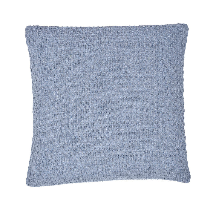 Hayden Blue Cotton Cushion (43cm x 43cm) – Julian Charles Home