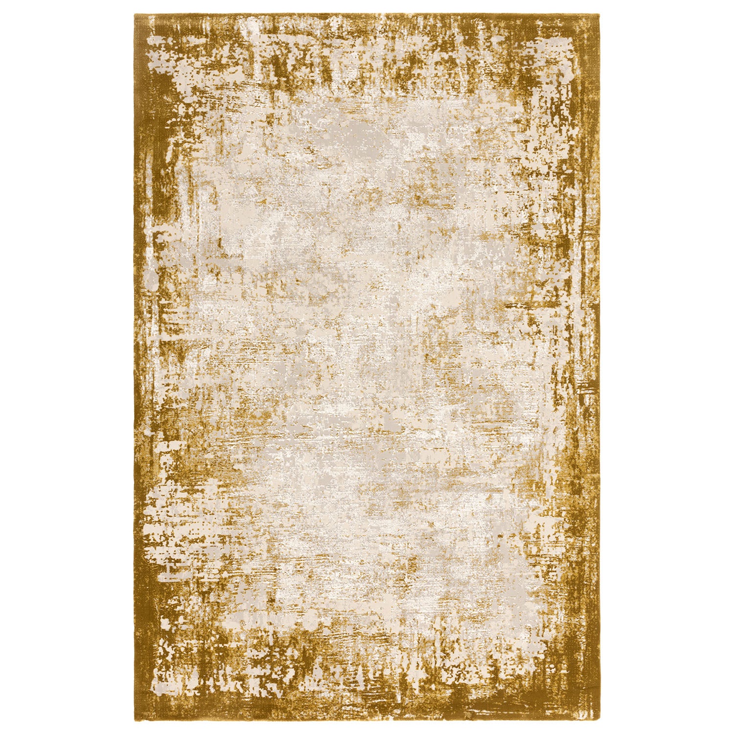 Kuza Border Gold Rug – Julian Charles Home