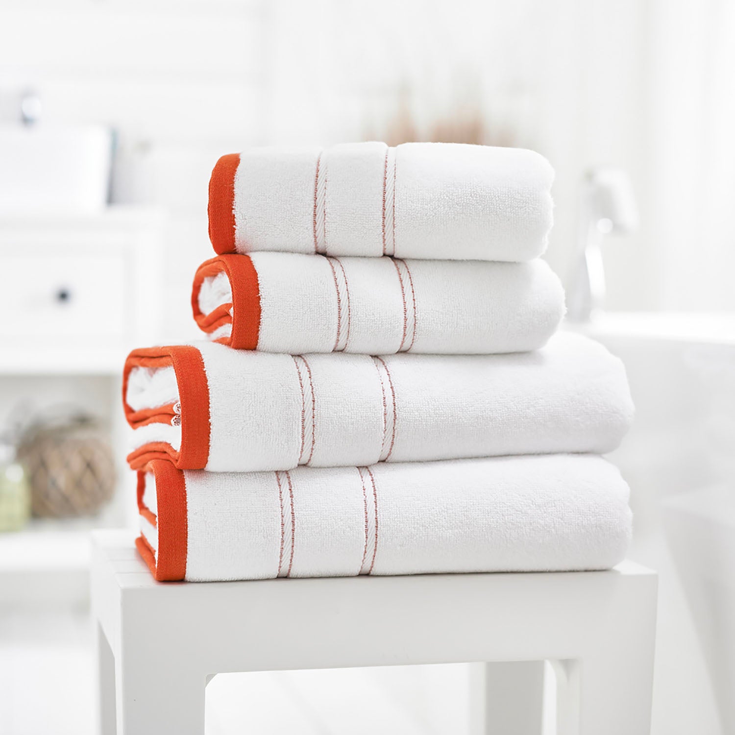 Lobster Creek Delamere Ginger Towels – Julian Charles Home
