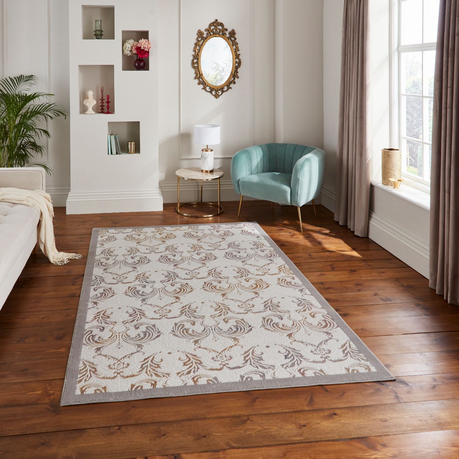Laurence Llewelyn-Bowen Imperial Pearl Rug – Julian Charles Home