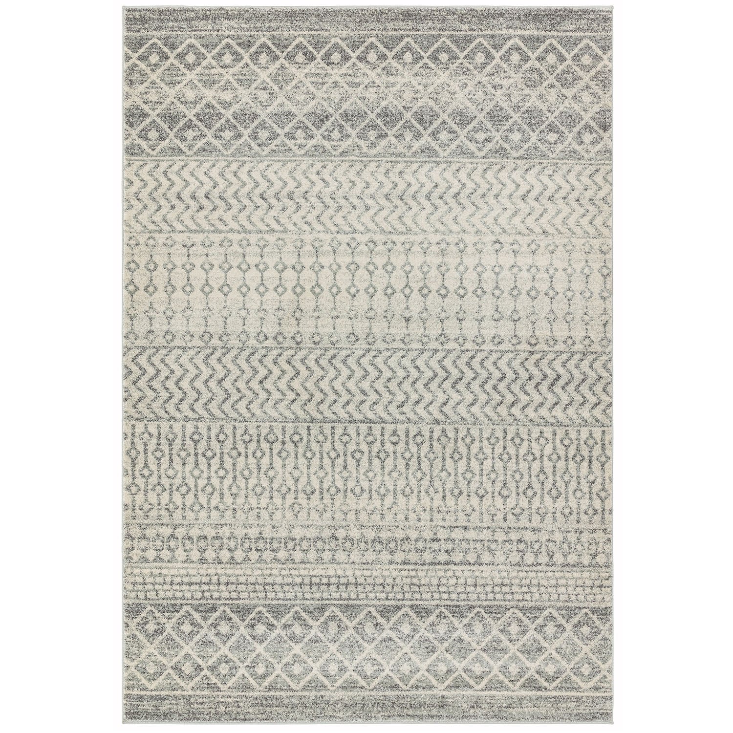 Nova NV35 Aztec Grey Rug – Julian Charles Home