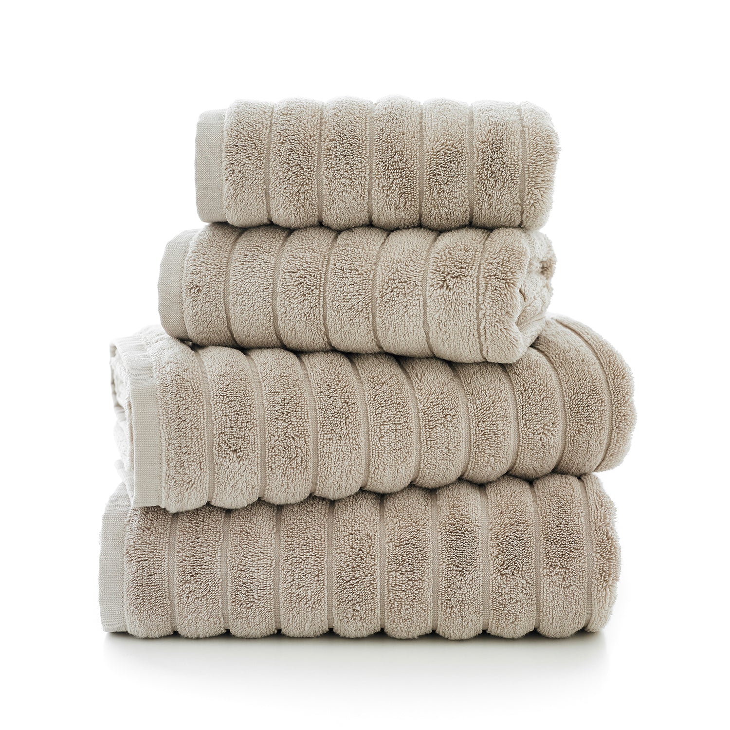 The Lyndon Company Ribbleton 700gsm Zero Twist Stone Towels – Julian ...