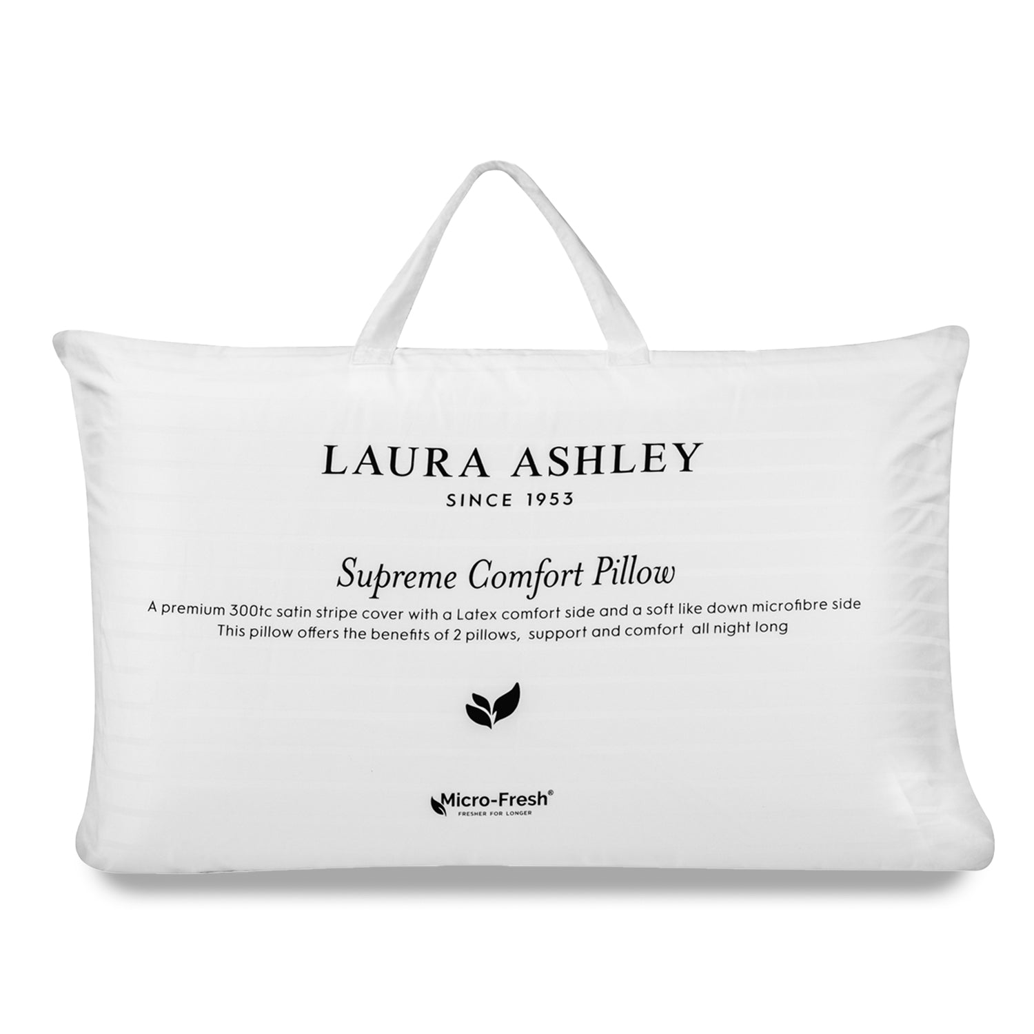 Laura Ashley Supreme Comfort Dual-Layer Pillow – Julian Charles Home