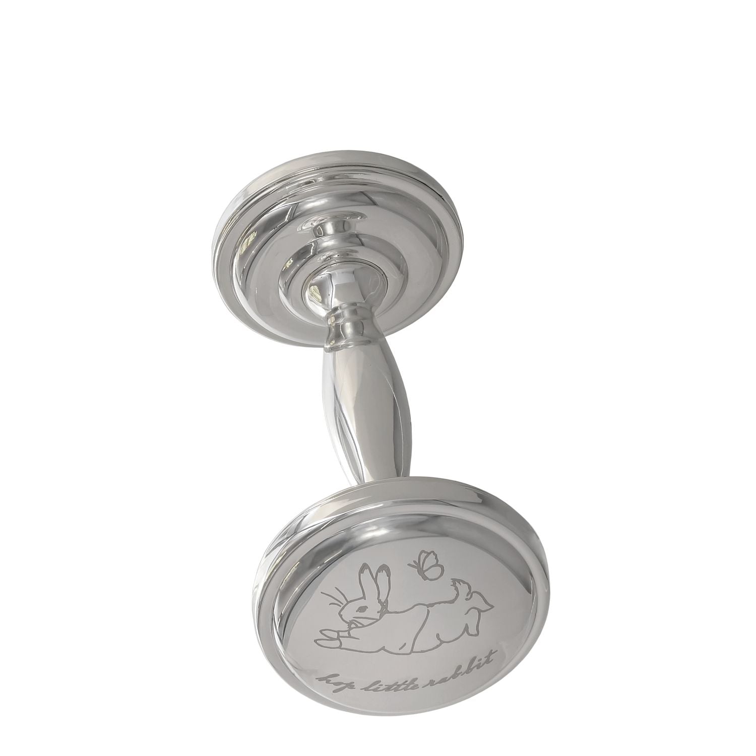 Beatrix Potter Peter Rabbit Silver Plated Baby Rattle – Julian Charles Home