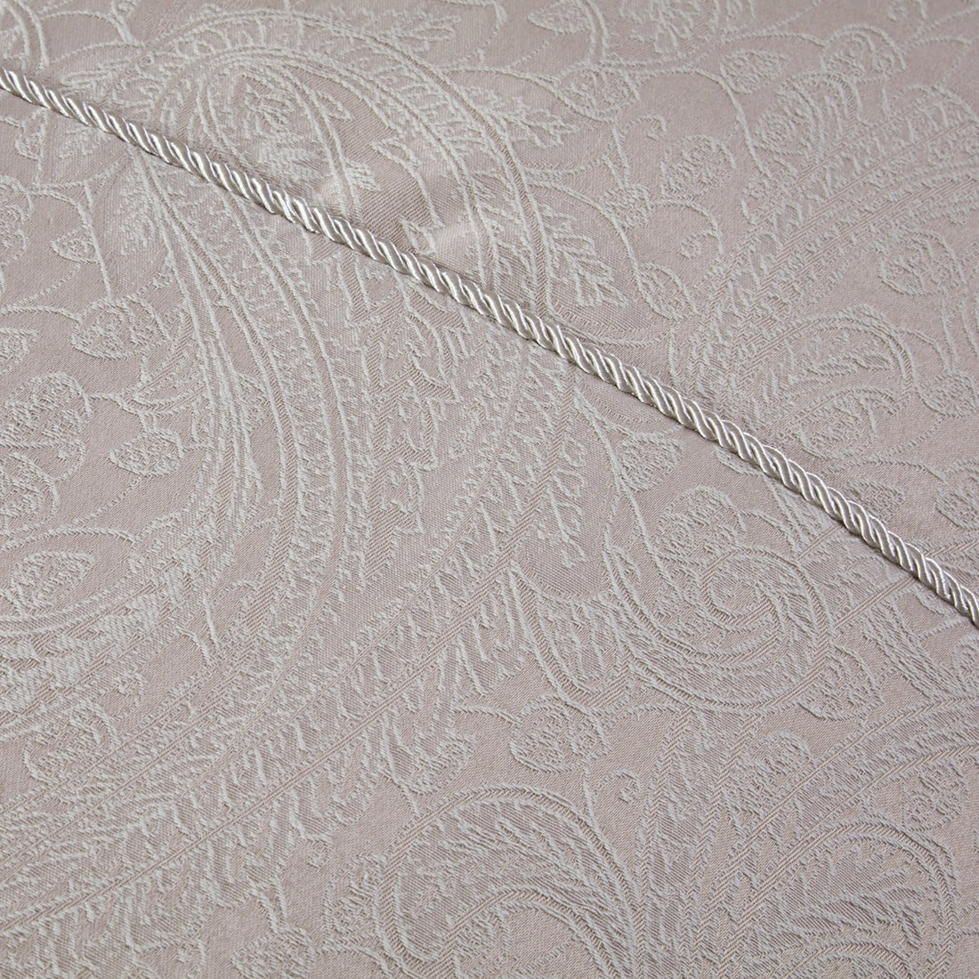Paisley Natural Luxury Cotton Rich Jacquard Duvet Cover – Julian ...